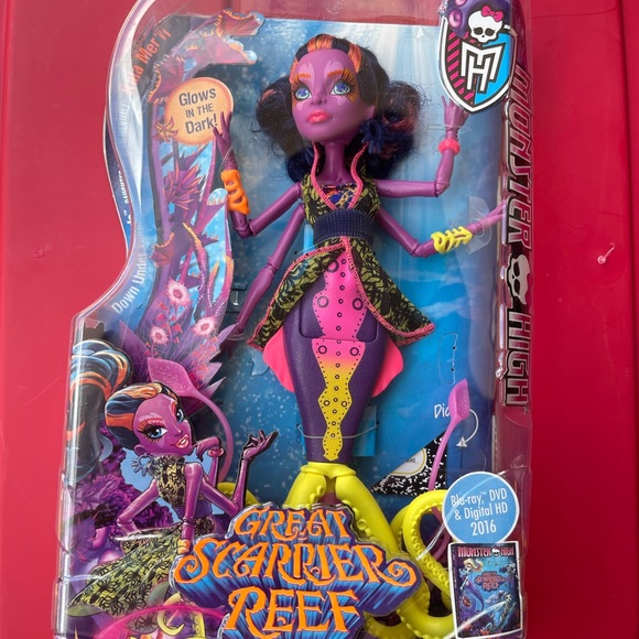 Mattel | Toys | Monster High Great Scarrier Reef | Poshmark